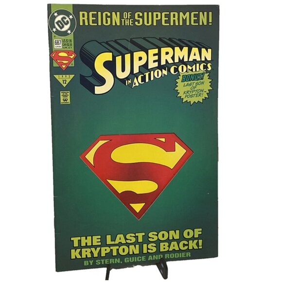DC Comics | Office | Superman In Action Comics Vol 687 Reign Of The ...